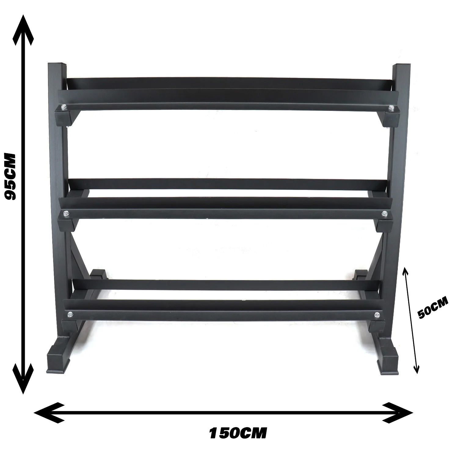 Southern 3 Tier Hex Dumbbell Rack | Southern Fitness Wholesale